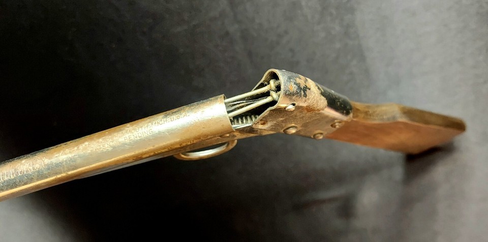 Antique "Little Daisy" Toy Cork Pop Gun Air Rifle - Wiggly Handle ...