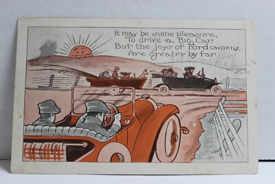 Ford Booster Comic No. 2174 Advertising Postcard | eBay