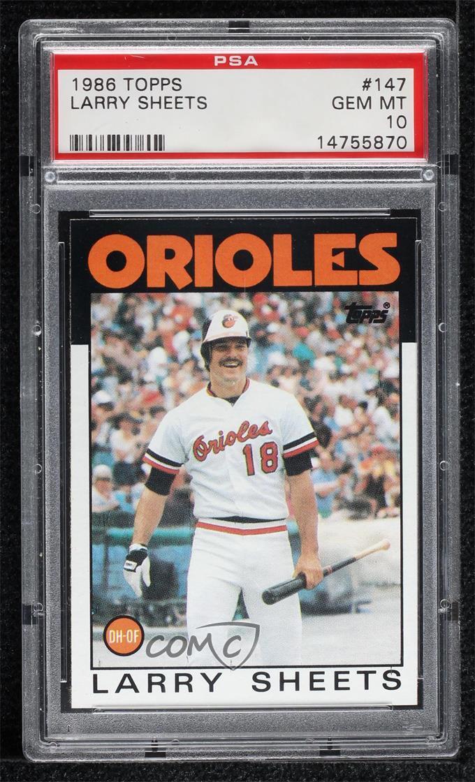 1986 Topps - #147 Larry Sheets for sale online | eBay