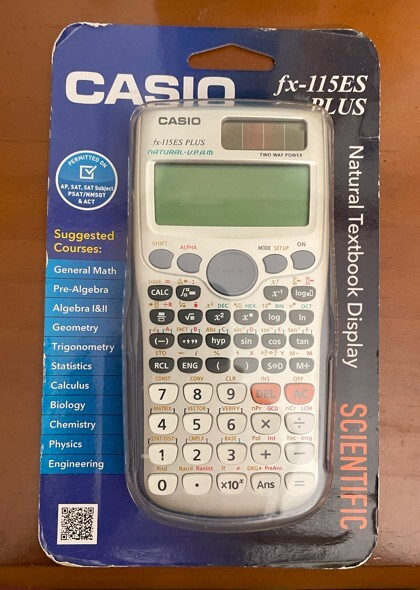 Casio FX-115ES PLUS Scientific Calculator New-Sealed | eBay