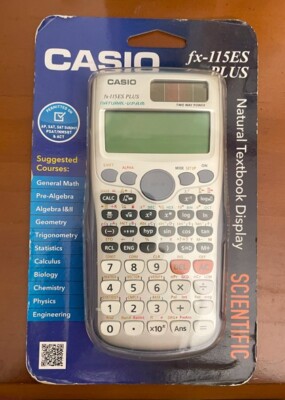 Casio FX-115ES PLUS Scientific Calculator New-Sealed | eBay