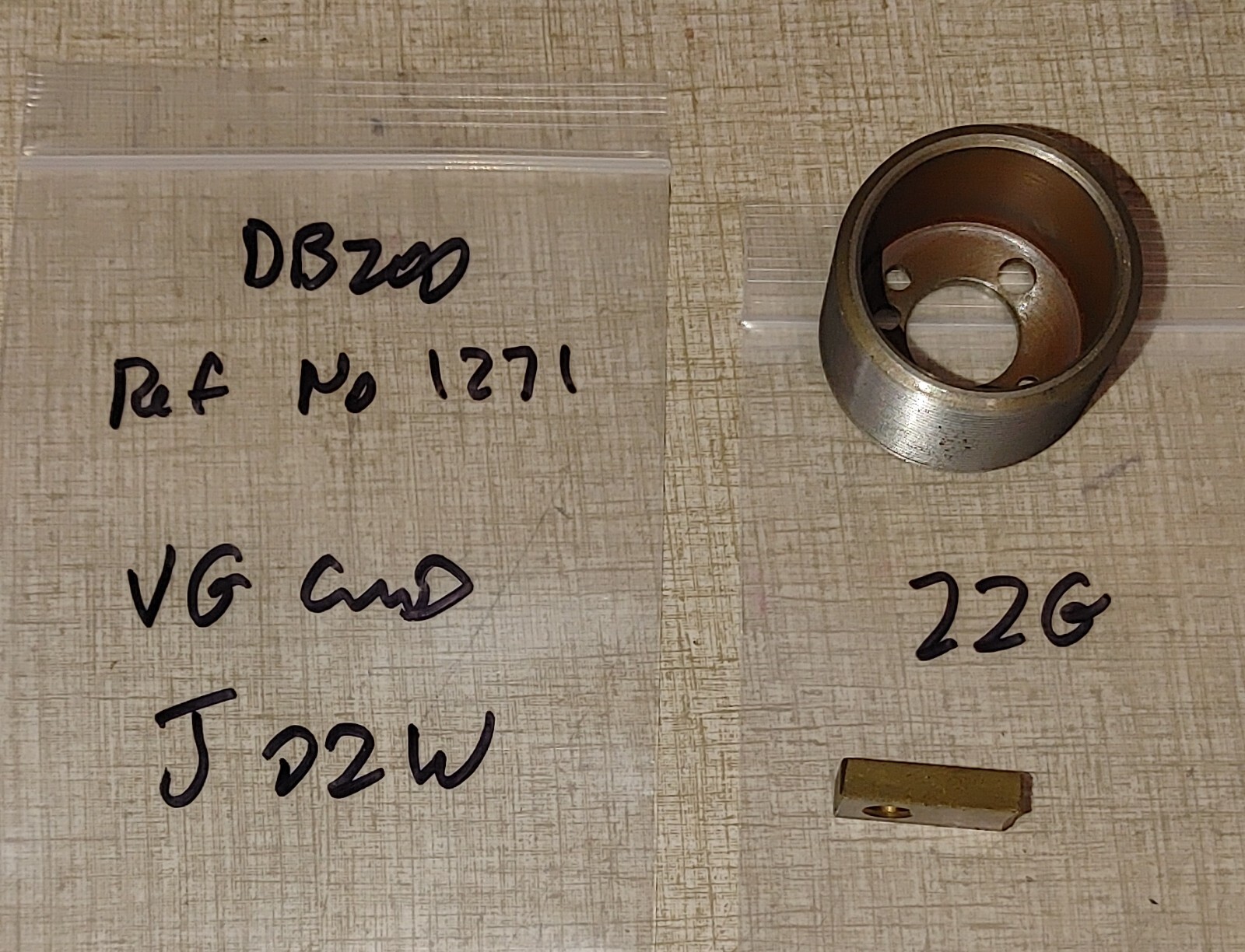 Emco Unimat DB200 SL1000 Lathe Thread Pattern & Follower #22G Ref No ...