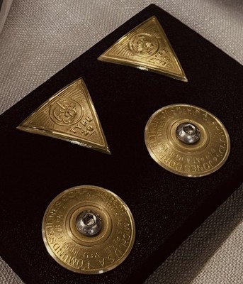 E&J Type 20 Emblem Kit. Edmunds & Jones Type 20 Headlight Emblems | eBay