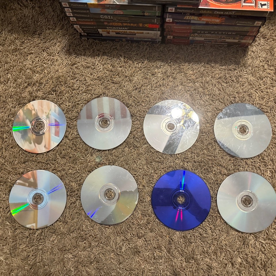 PS2 And PS1 Game Lot Total Of 33 Games | eBay