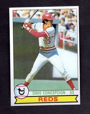 1979 Topps #450 Dave Concepcion - Cincinnati Reds - NM - FREE SHIPPING ...
