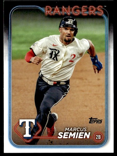 2024 Topps Marcus Semien Texas Rangers #499 | eBay