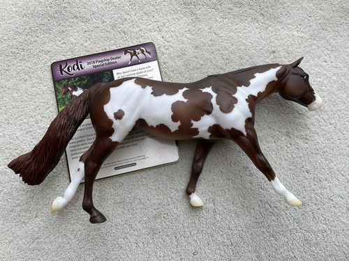 Retired Breyer Horse #760245 Kodi Chestnut Overo Pinto Roxy Flagship ...