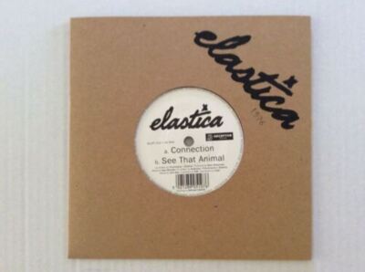 Elastica Connection 7" VINYL Die-cut sleeve UK 1994 Deceptive BLUFF NM ...