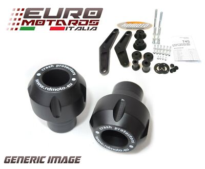 Kawasaki ZZR 1400 ZX14 2006-2011 RD Moto Crash Frame Sliders Black K14 ...