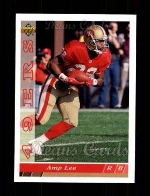 1993 Upper Deck #388 Amp Lee 49ers Florida St 8 - NM/MT | eBay