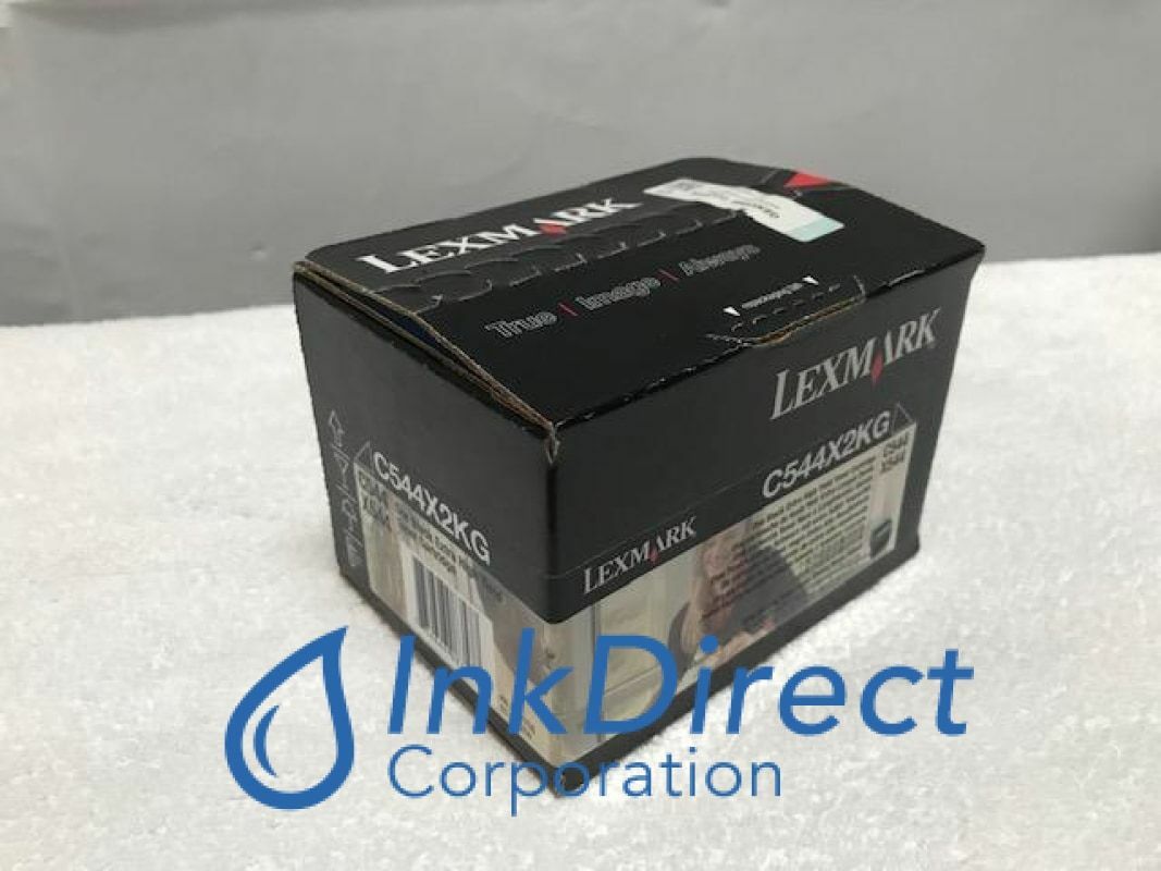 Genuine Lexmark C544X2KG Toner Cartridge Black C544, C544DN, C544DTN ...