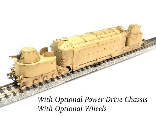 N Scale Panzertriebwagen Nr.16 PzTrWg German Heavy Armored Train Kit ...