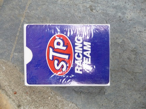 Vintage 1970's STP Racing Team Standard Playing Card Deck - In Shrink ...