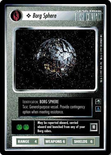 Star Trek: Borg Sphere [Ungraded] First Contact STCCG Decipher 1E | eBay