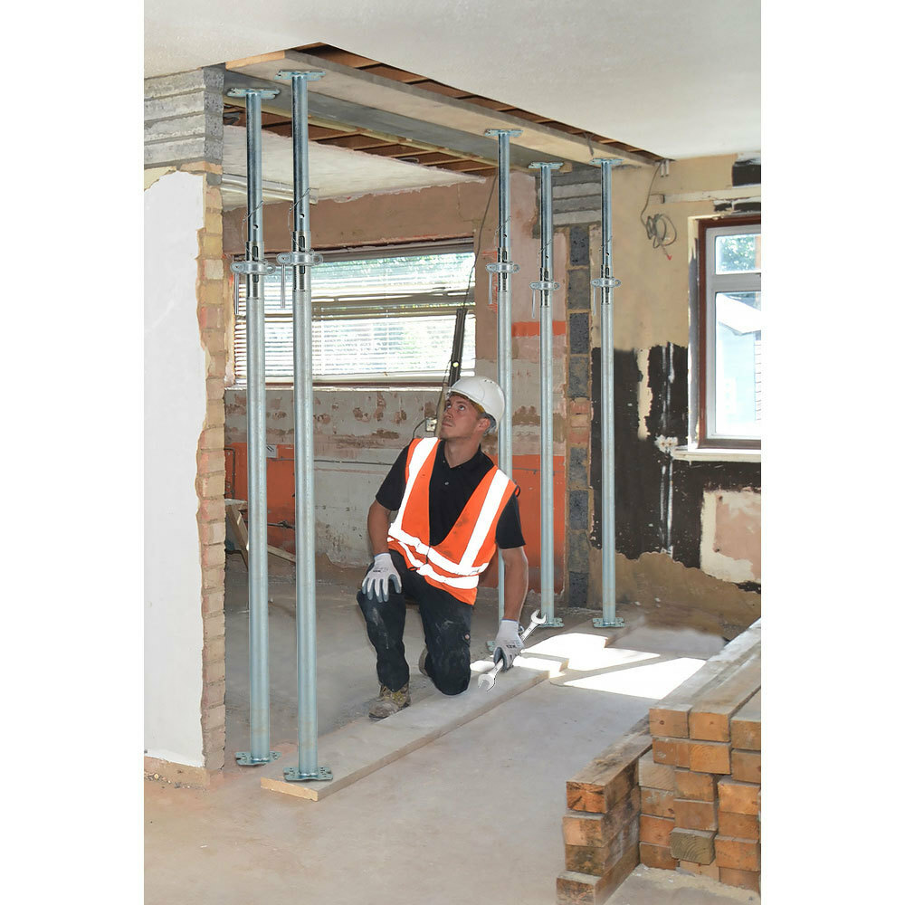 Heavy Duty Acrow Acro Props Zinc Plated Adjustable Steel Trench Struts ...