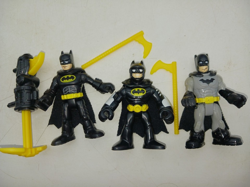Imaginext DC Comics Batman Joker BIG LOT Motorcycles Shazam Tiger ...