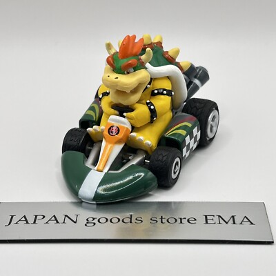 Mario Kart Bowser Super Mario Bros. Pull Back Car Toy Mini Figure Japan ...