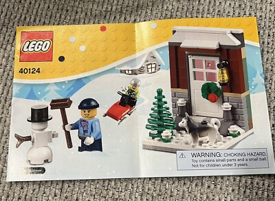 Lego 40124 Manual Only⭐️Christmas Doorway⭐️limited Edition | eBay