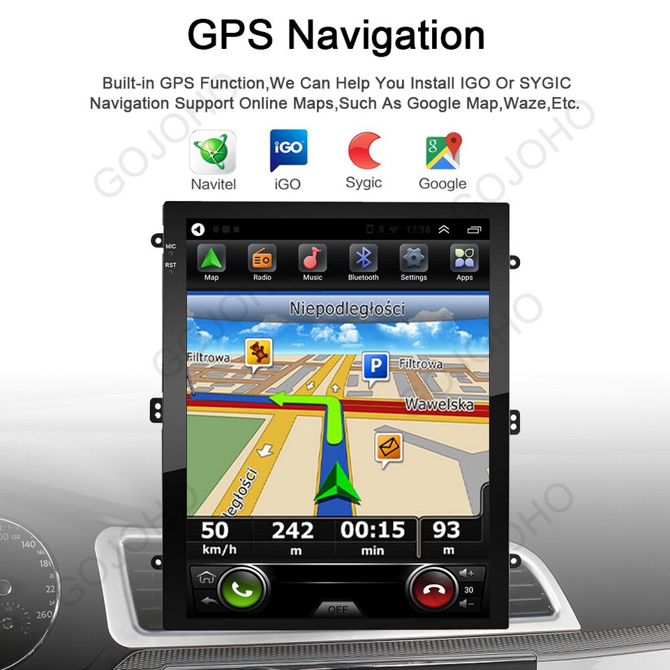 CarPlay Android 13 Car Stereo Radio GPS Navi For Cadillac ATS SRX XTS ...