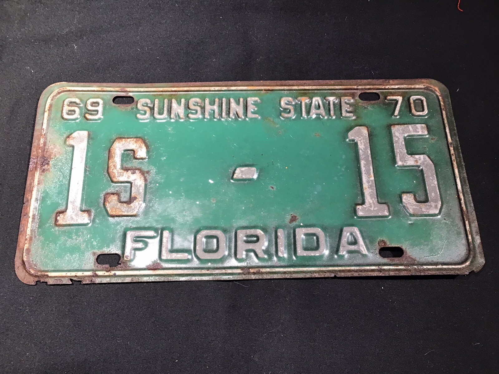 Florida License Plate 1970 Miami 1-15 | eBay