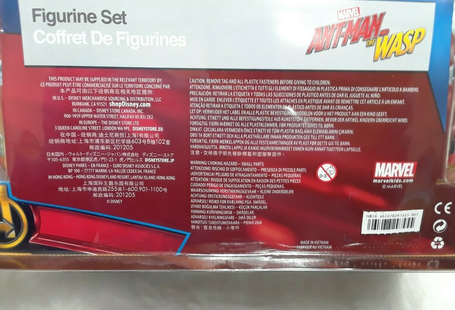 GENUINE Disney Store MARVEL Ant-Man and The Wasp FIGURINE set cake ...