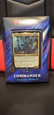 Magic The Gathering Commander 2019 FACELESS MENACE SEALED Deck MTG | eBay