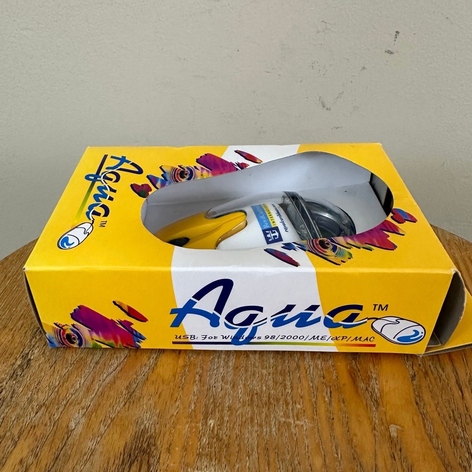 RARE Aqua Mouse (Royal Caribbean International) USB Computer PC Mouse ...