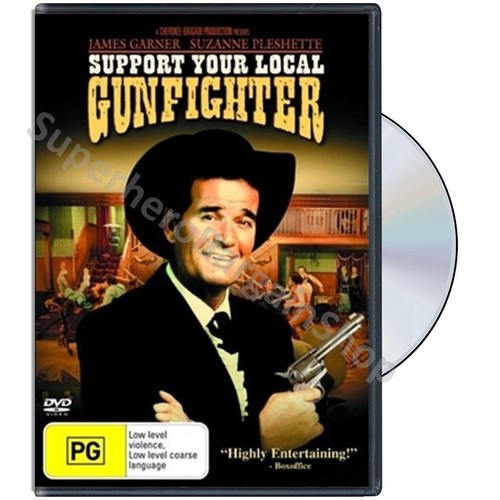 Support Your Local Gunfighter (DVD, 1971) PAL Region 4 (James Garner ...