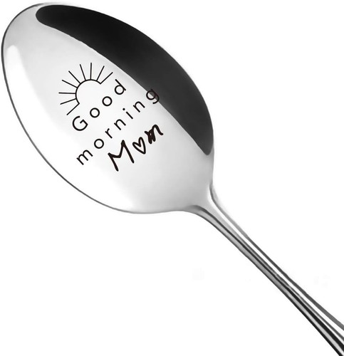 Best Mom Gifts - Good Morning Spoon - Funny Engraved Stainless... | eBay