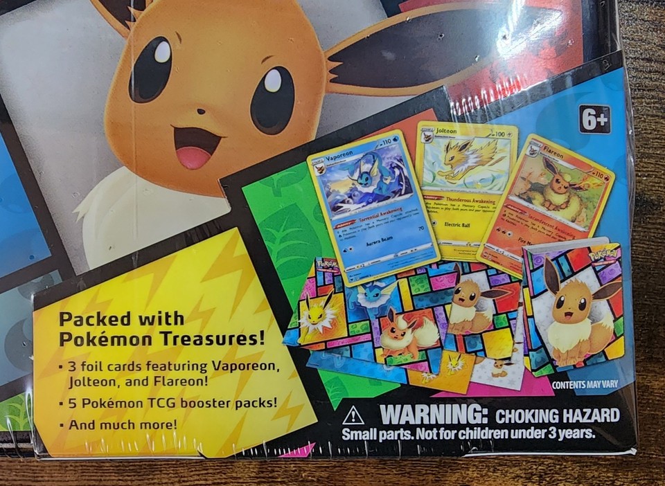 Pokemon Eevee Treasure Chest 2021 Eeveelution Collectible Lunchbox Tin ...