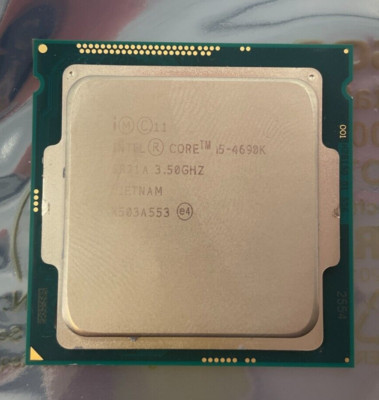 Intel® Core i5-4690K Processor 6M Cache up to 3.90 GHz ️️ ️️ ️️ ️️ | eBay