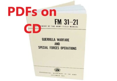 US Army Special Forces Operations Manuals|Guerrilla| Military |Survival ...