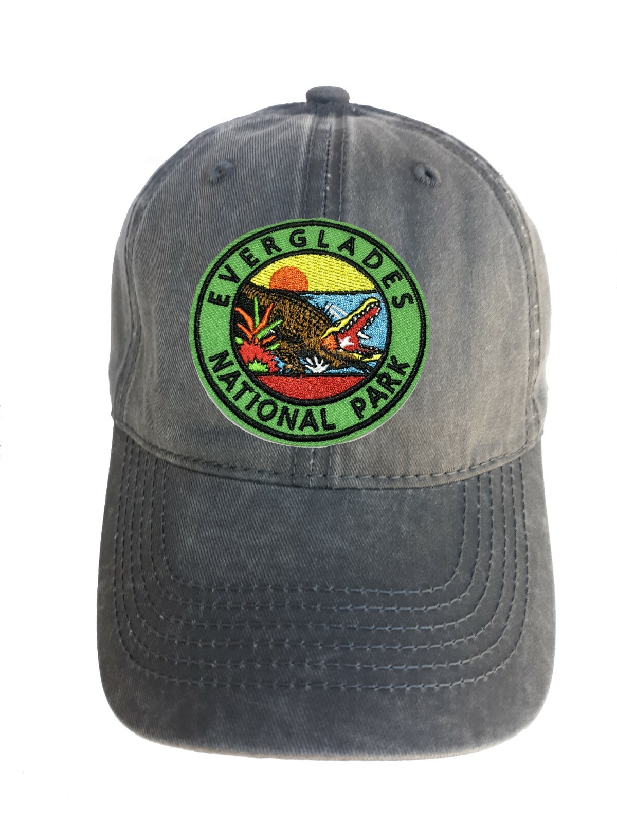Everglades National Park Adjustable Curved Bill Strap Back Dad Hat ...