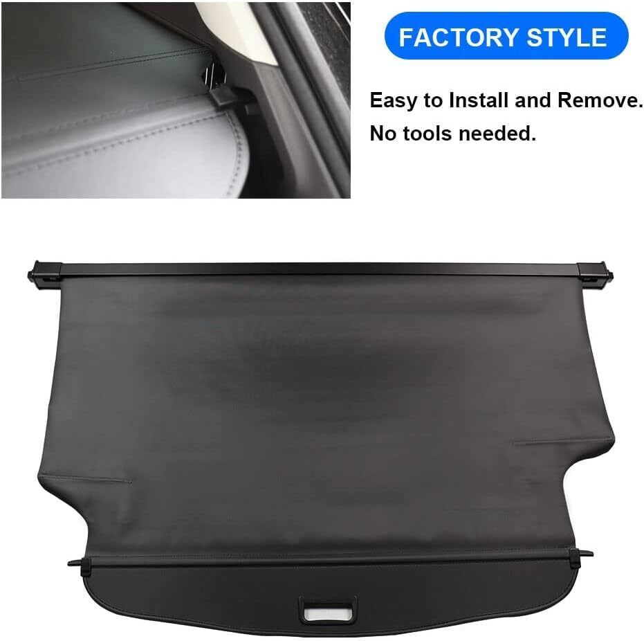 Car Retractable Cargo Cover Rear Trunk Shield Shade for GMC Acadia 2017 ...