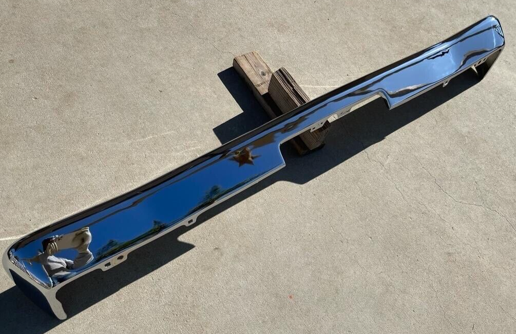 1972 AMC Gremlin X Rear Bumper | Triple Plated Chrome | OEM | Vintage Part