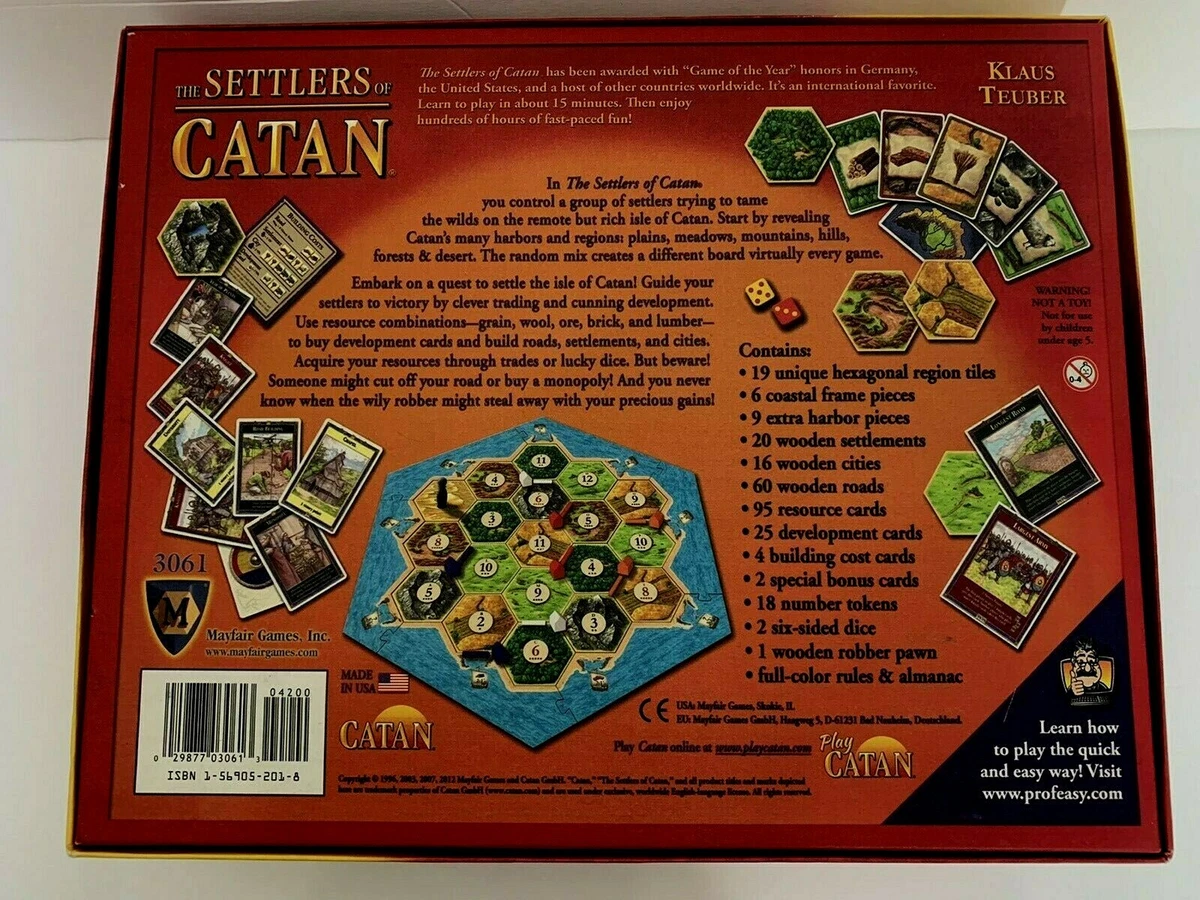 Settlers Of Catan Board