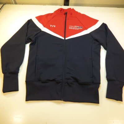 TYR TEAM USA DUATHLON WORLD CHAMPIONSHIPS TRACK JACKET Mens L 2011 ...