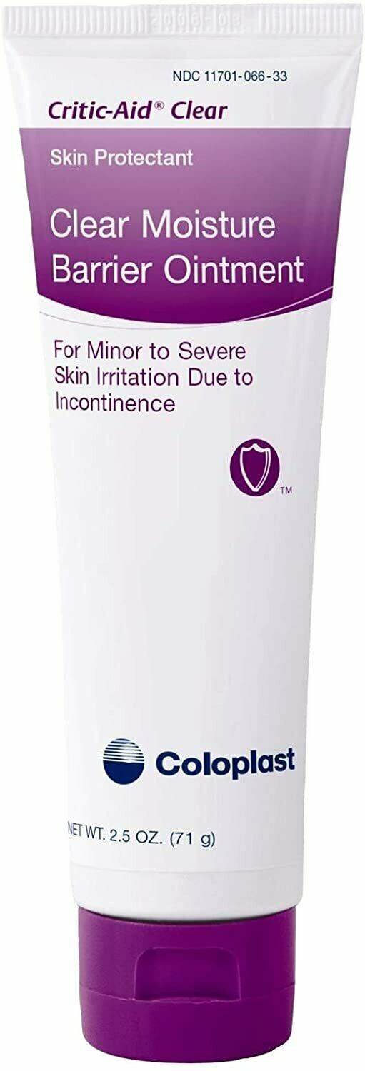 Coloplast Critic Aid Clear Moisture Barrier Ointment Itch Relief 2.5 oz ...