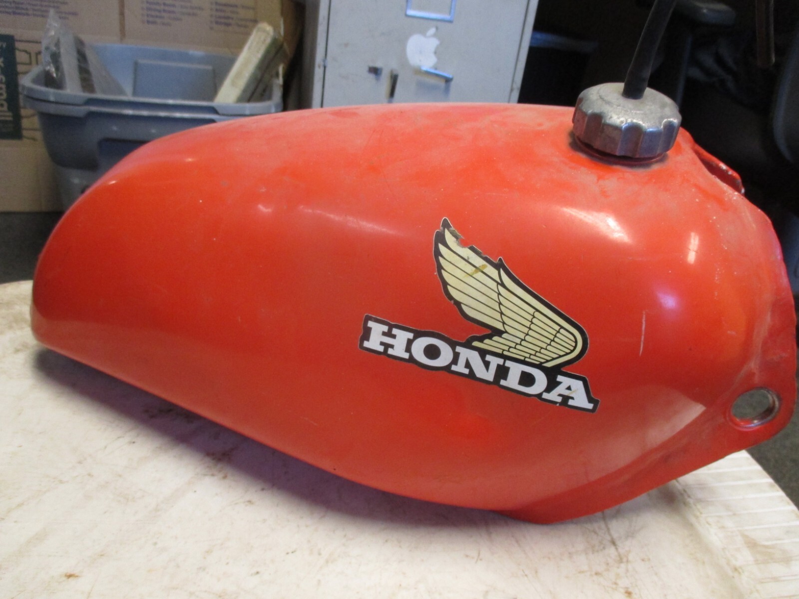 Honda OEM Aluminum Tahitian Red Elsinore Gas Tank *R23* | eBay
