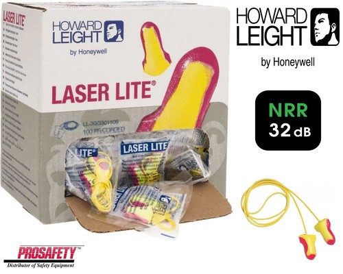 LL30 Laser Lite Noise Reduction NRR 32db Disposable Shooting Ear Plugs ...