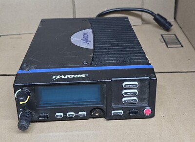 HARRIS MACOM M7300/M5300 Mobile Radio Trunk and Control head # MAMW ...