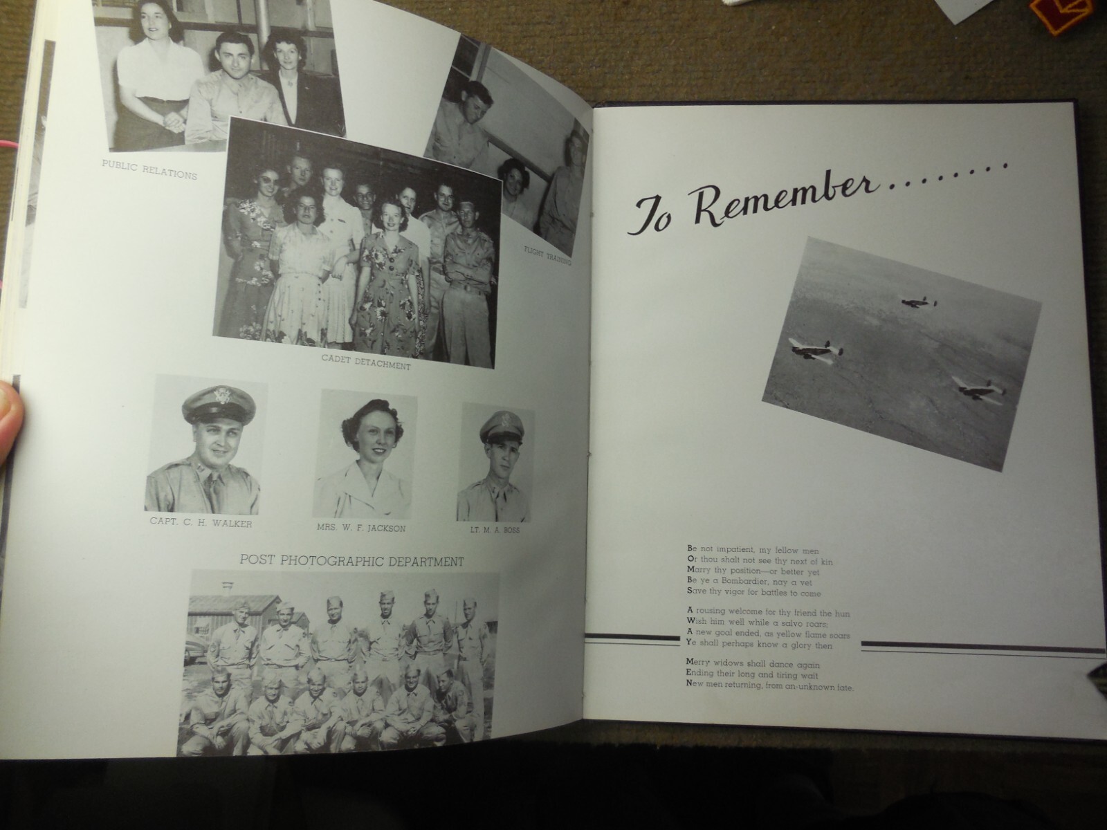 USAAF WWII Deming Army Air Field Class 43-9 Bombardier Book SHACK | eBay