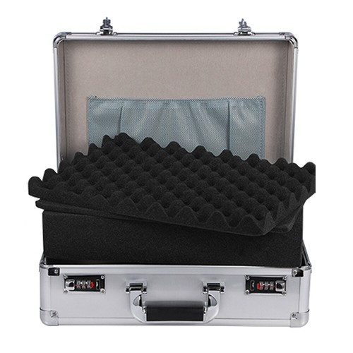 Protective Camera Tools Box Equipment Laptop Aluminum Hard Case with ...