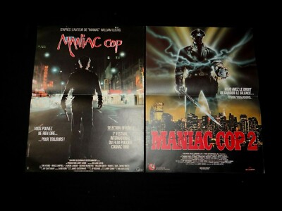 MANIAC COP 1 et 2 ! affiche cinema | eBay