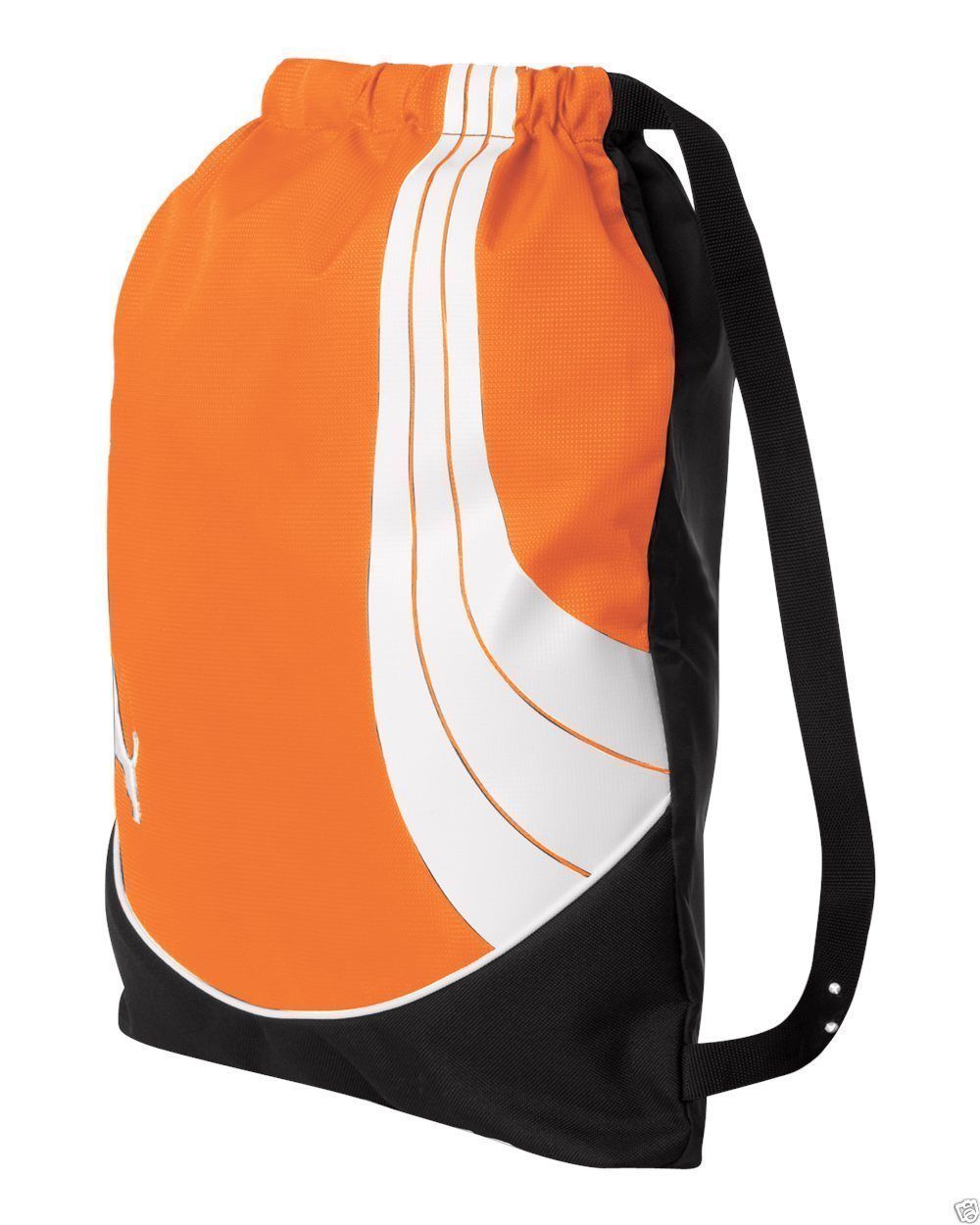 PUMA Cat NEW Teamsport Drawstring Backpack Cinch GYM Sack School Tote ...