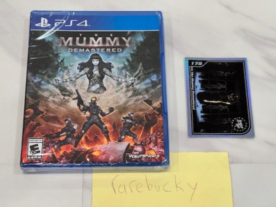 The Mummy Demastered (PS4 Playstation 4) NEW SEALED W/CARD, MINT, RARE ...