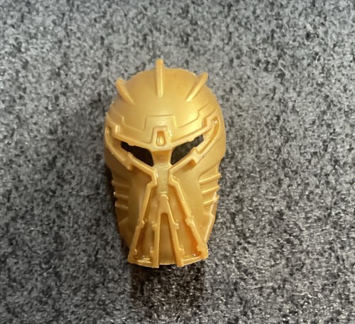 Lego Bionicle Toa Mata Nui 8998 Pearl Gold Kanohi Ignika Mask Only | eBay