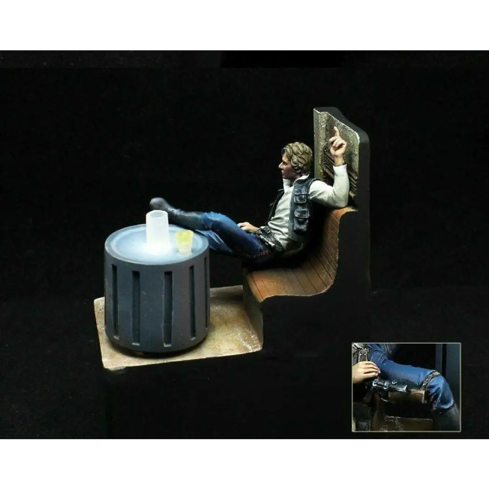 1/24 Resin Model Kit Star Wars Han Solo Bar Scene Unpainted | eBay