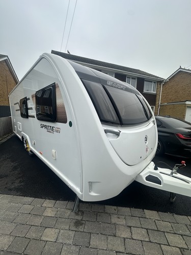 Swift Sprite Quattro Db 2021 8ft Wide 6 Berth Caravan | eBay UK
