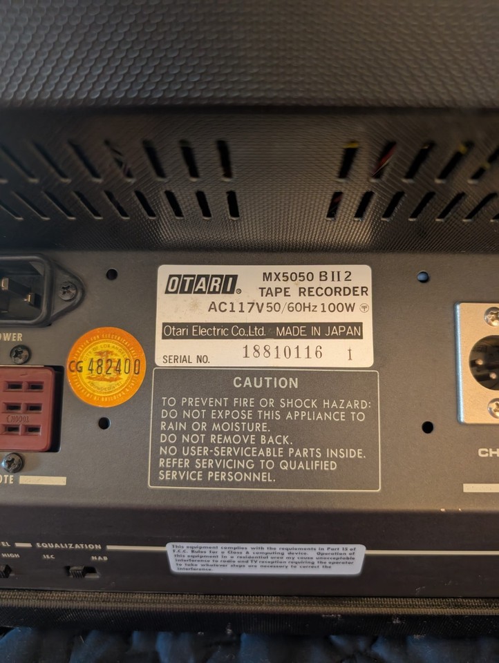 Otari MX5050 BII 2 Professional Reel to Reel Tape Recorder | eBay